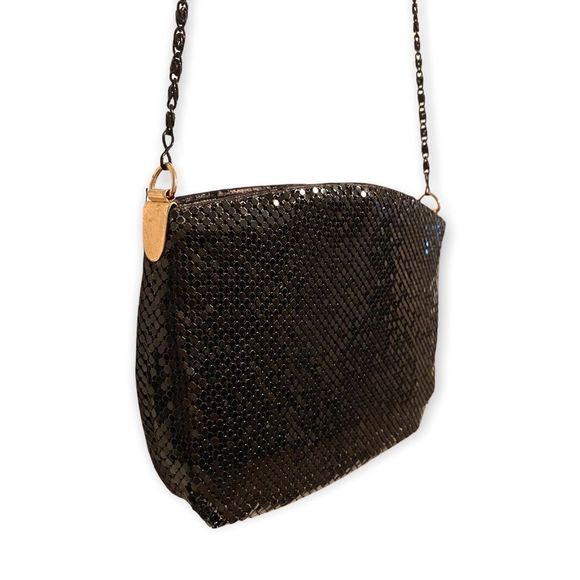 Bags | Vintageblack Metal Mesh Chainmail Evening Crossbody Bag | Poshmark